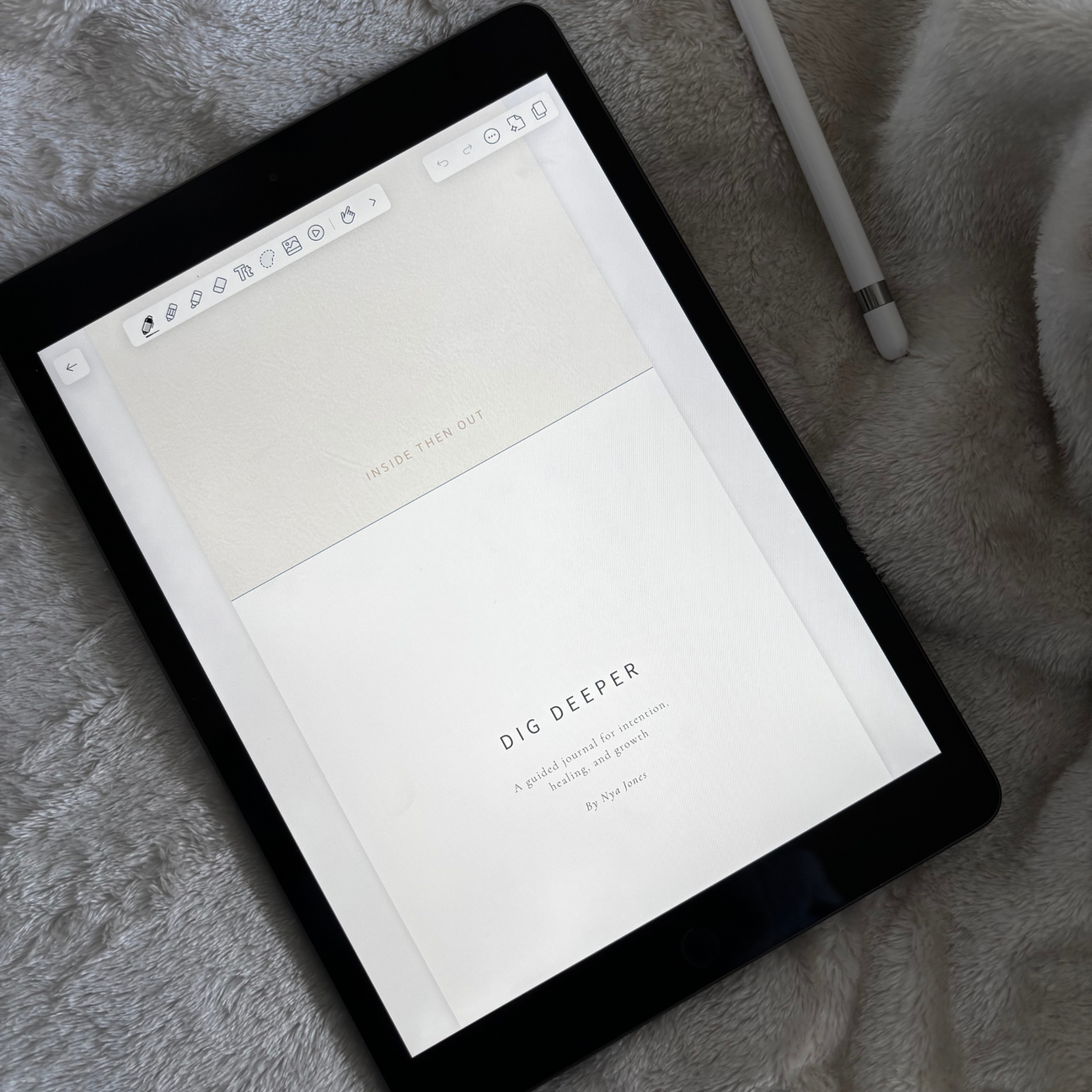 Dig Deeper Journal (Digital) – Inside Then Out