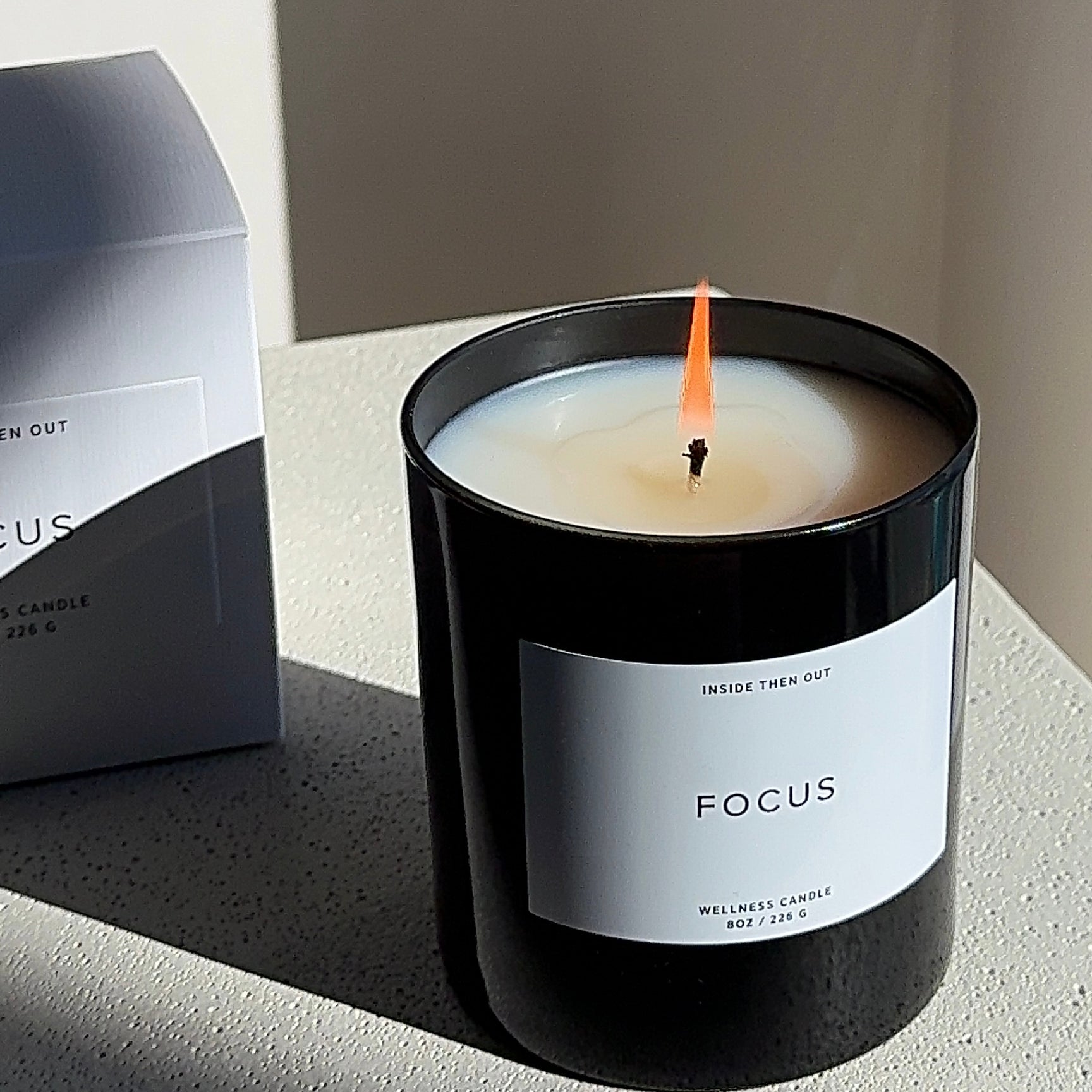 Focus Wellness Candle – Inside Then Out