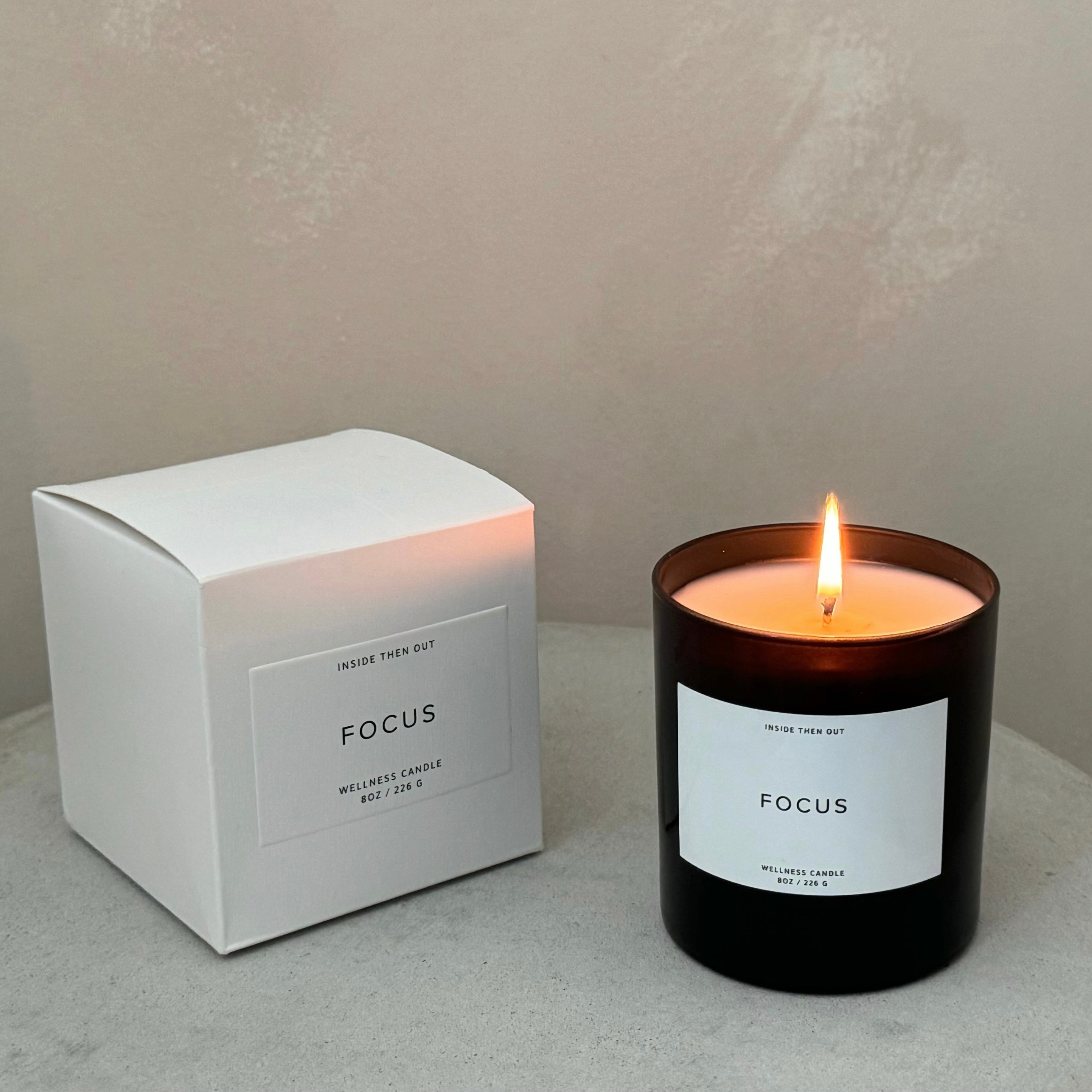 Focus Wellness Candle – Inside Then Out