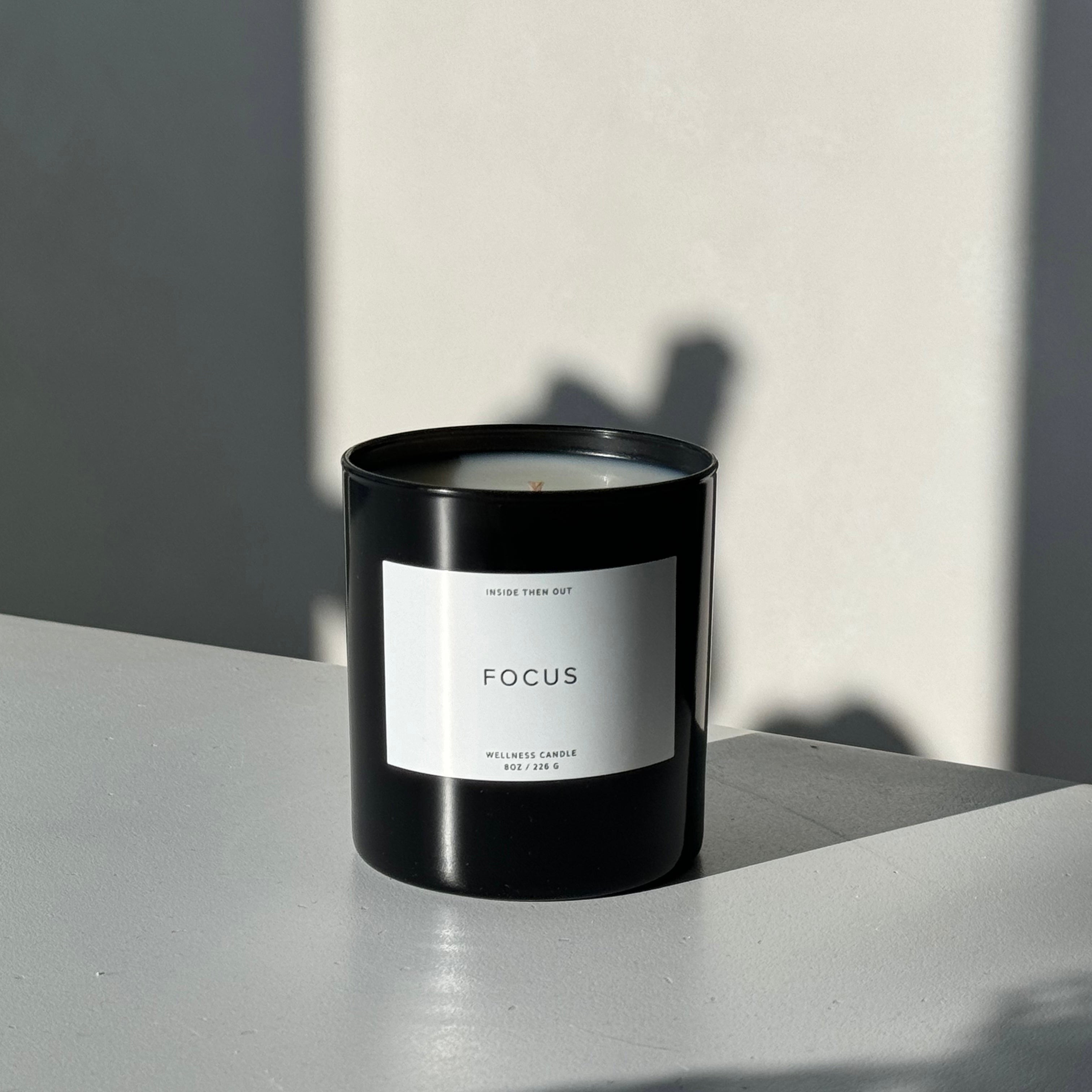 Focus Wellness Candle – Inside Then Out