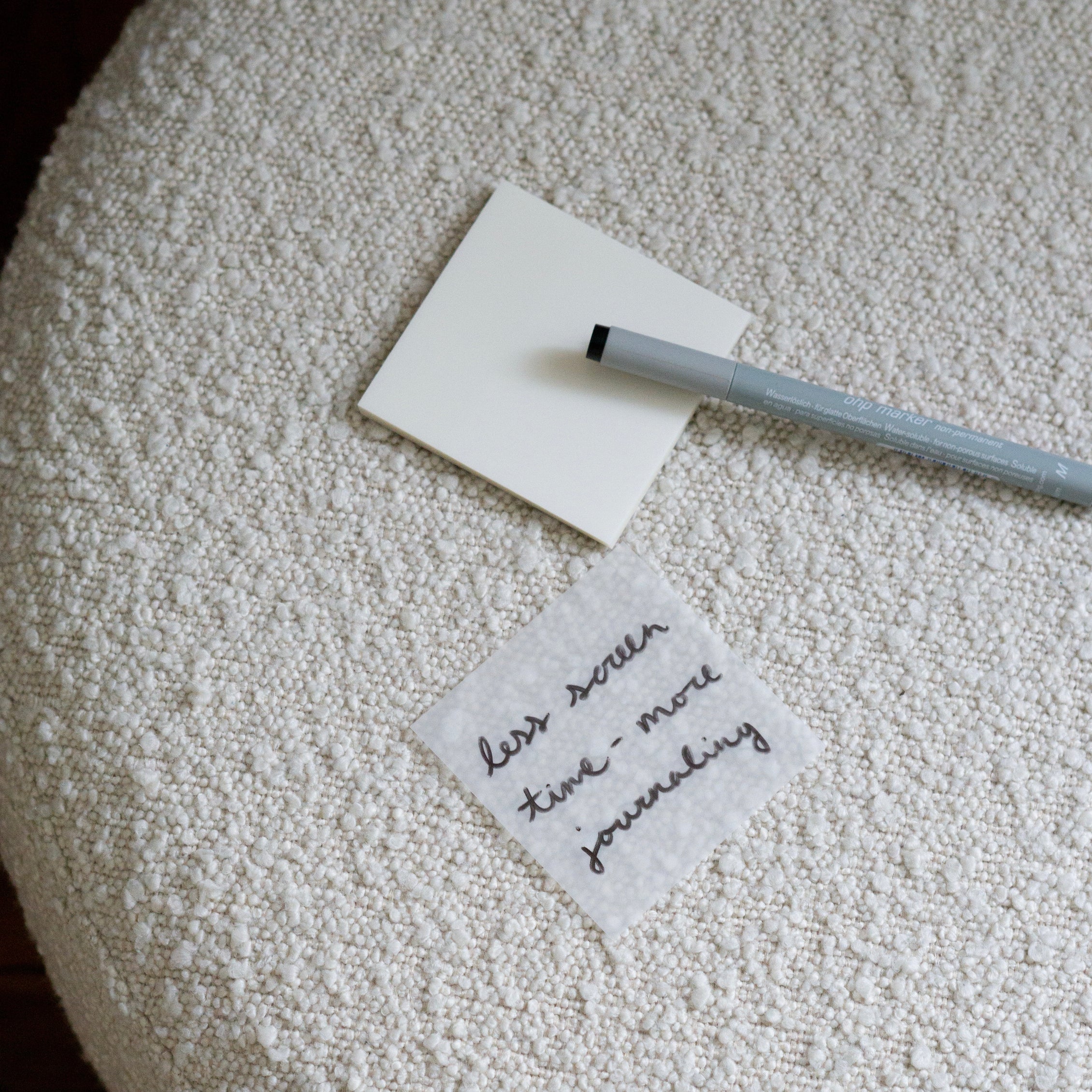 Transparent Sticky Notes – Inside Then Out